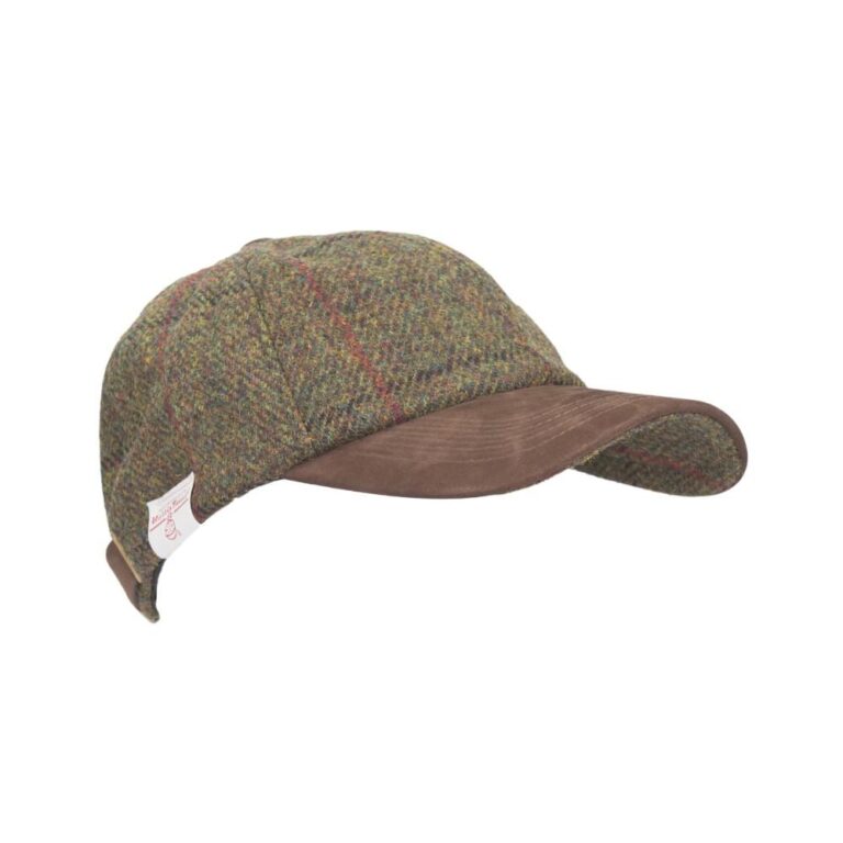Harris Tweed Cap,Green 633 – Harris Tweed Shop